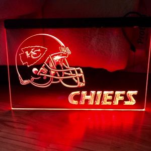 Other | Chiefs Led Neon Light Sign 8x12 | Poshmark